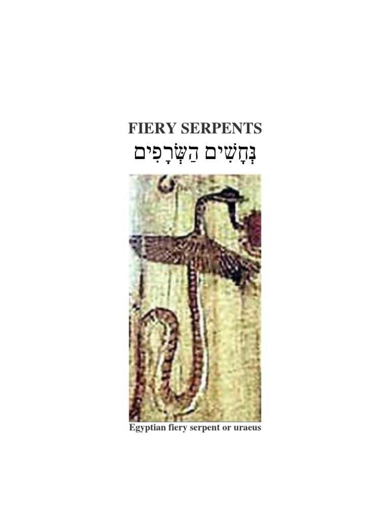 Fiery Serpents | PDF | Serpents In The Bible | Book Of Numbers