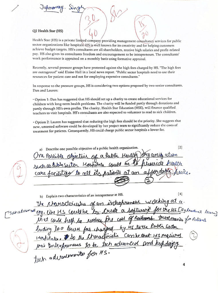 BM End of Unit Summative | PDF