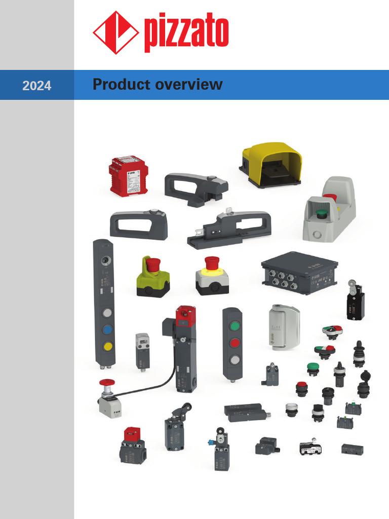 Pizzato Elettrica Product Overview 2024 | PDF | Switch | Iso 9000