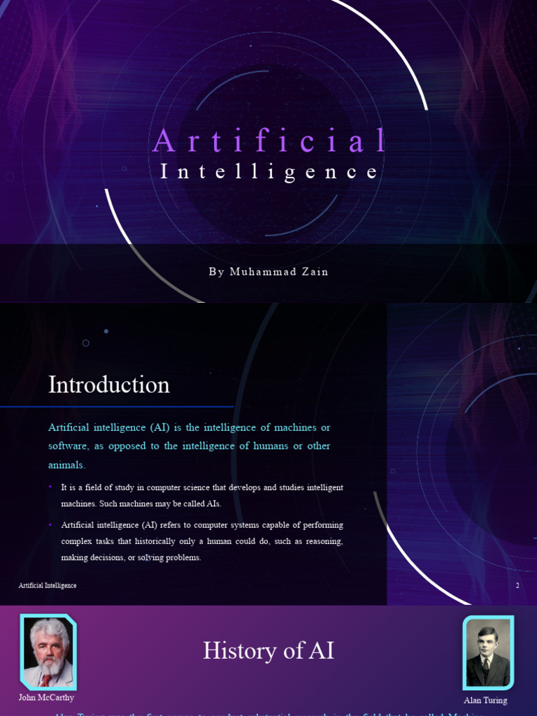 AI (Zain and Zain Ahmad) | PDF | Artificial Intelligence | Intelligence ...