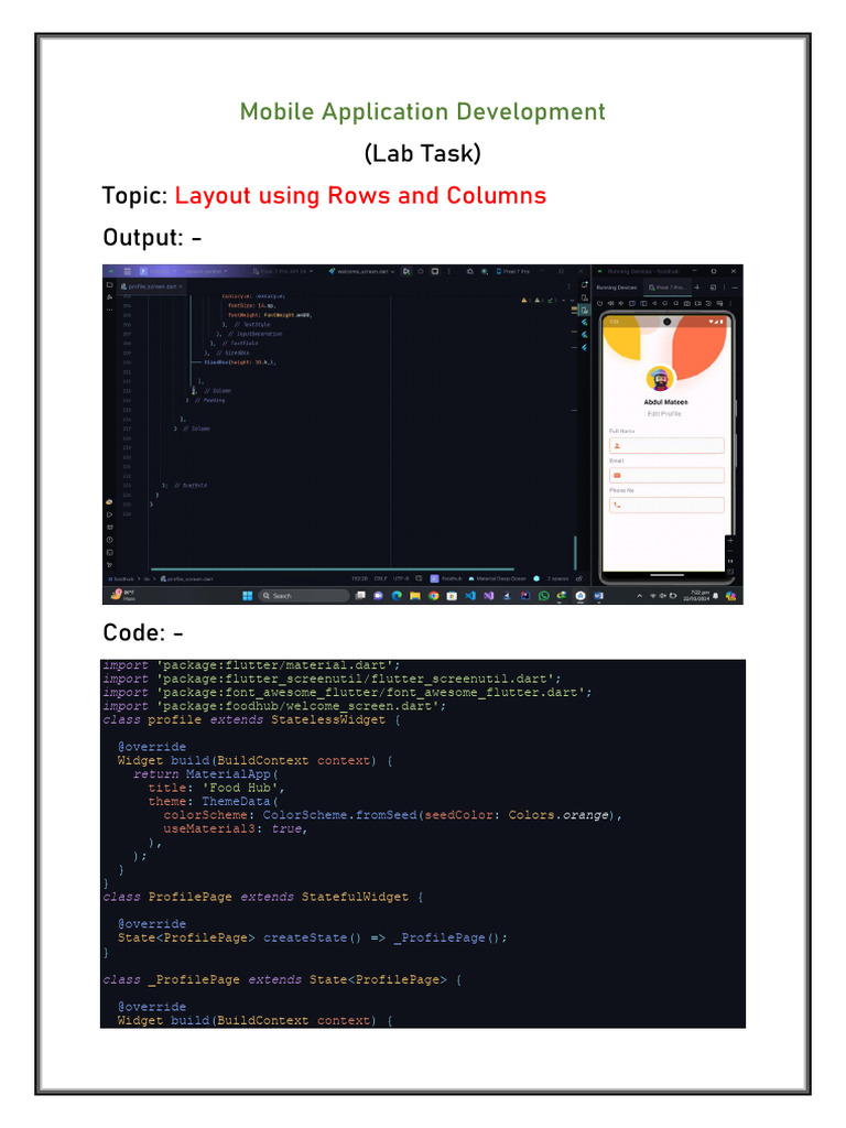 Lab Task Rows & Columns | Download Free PDF | Software