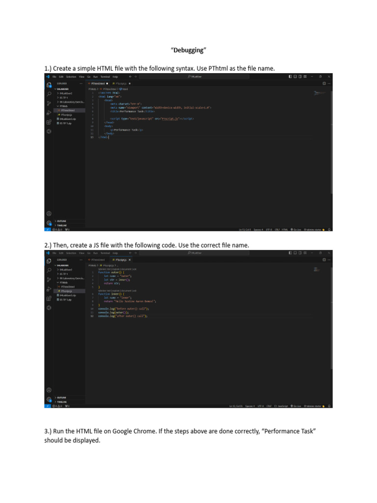 PerformanceTask Debugging | PDF | Command Line Interface | Computer Programming