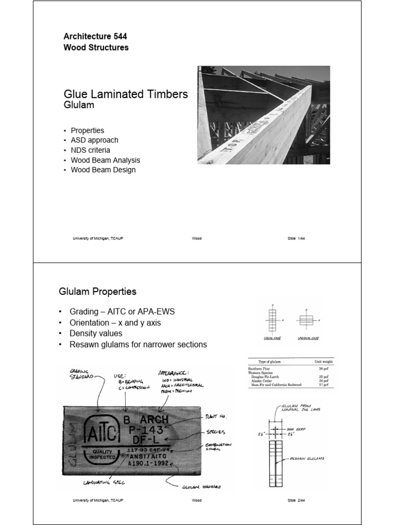 Glulam 19 | PDF | Bending | Stress (Mechanics)