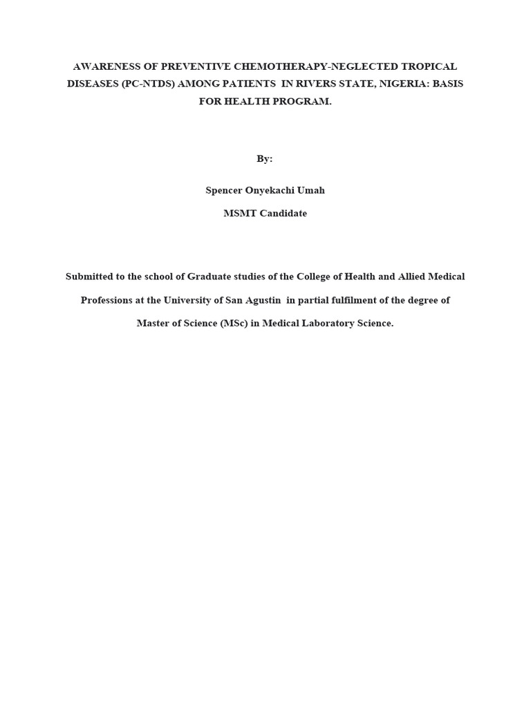 New Updated Manuscript (Thesis) Spencer | PDF | Sampling (Statistics) | Likert Scale