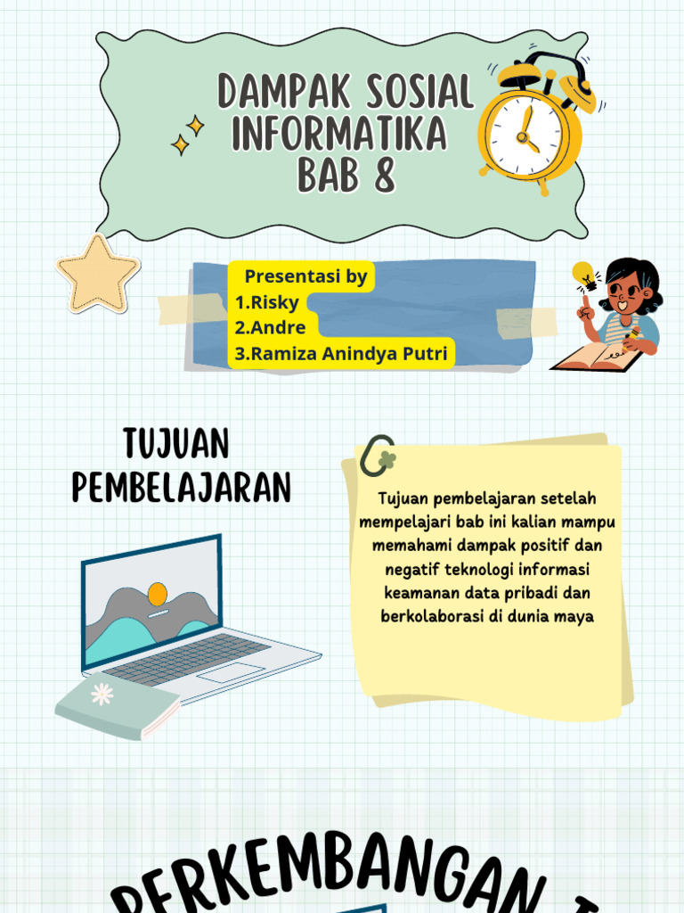 Dampak Sosial Informatika Bab 8 - 20240531 - 215113 - 0000 | PDF | Ilmu Sosial