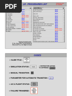 A320 Engine Start Procedure Checklist | PDF | Landing Gear | Aviation