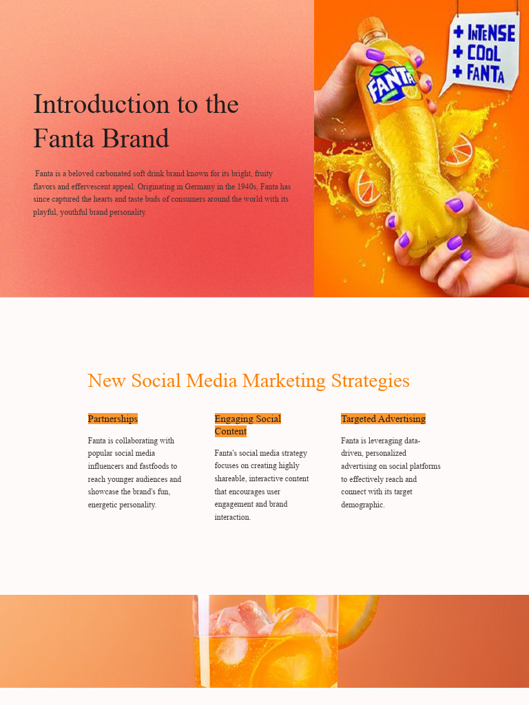 Introduction To The Fanta Brand | PDF | Brand | Popular Culture & Media ...