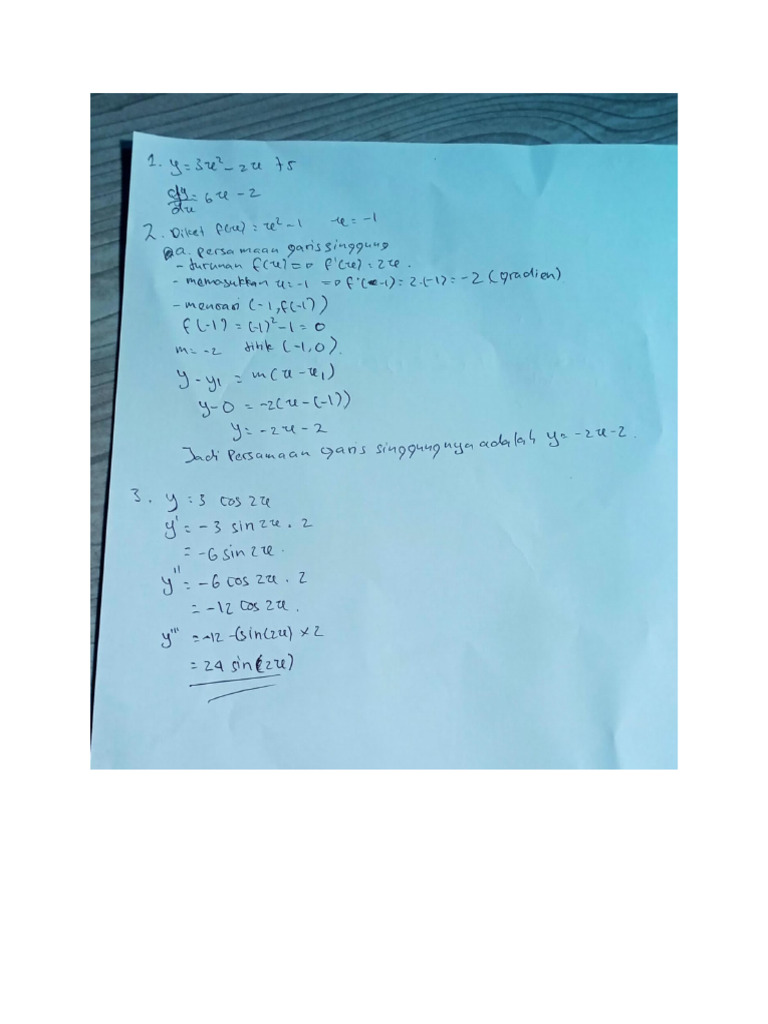 Kalkulus 2 Word | PDF