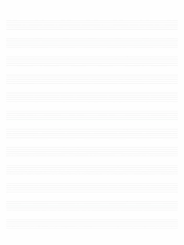 Hoja Pautada | PDF