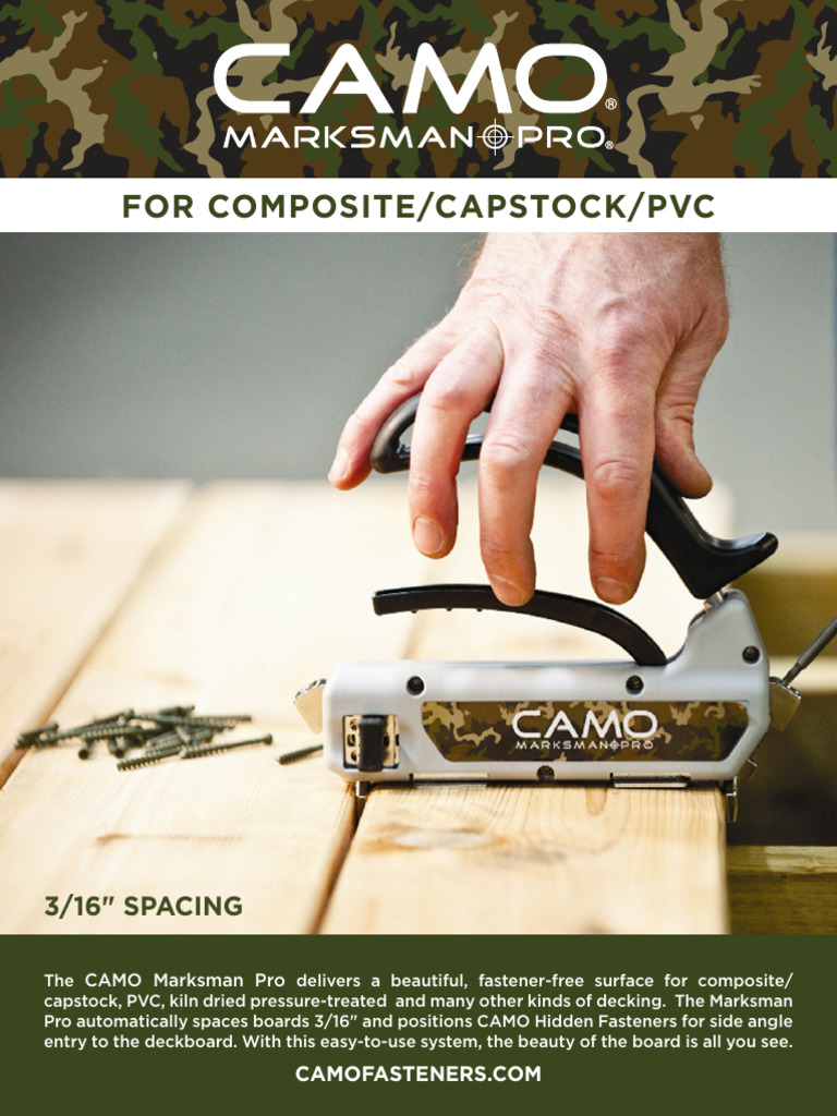 CAMO Hidden Fastener System | PDF | Corrosion | Screw