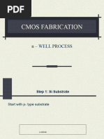 N Well CMOS Fabrication | PDF | Photolithography | Cmos