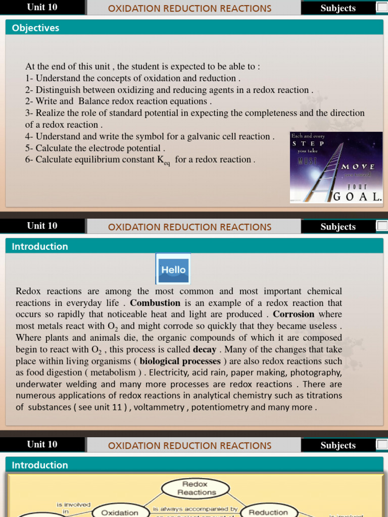 Understanding Redox Reactions | PDF | Redox | Chemical Reactions