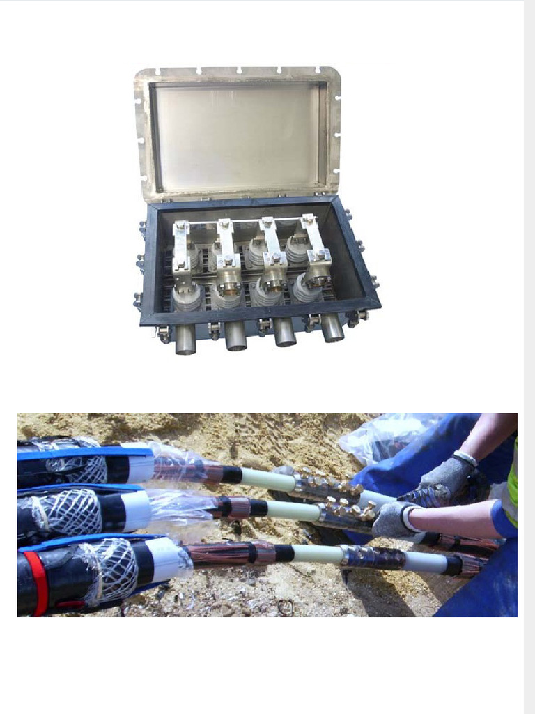 HV Cable Sheath Earthing | PDF | Insulator (Electricity) | High Voltage