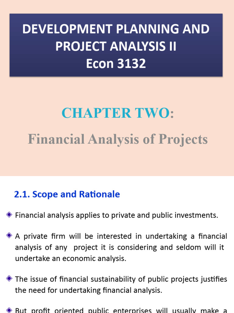 Financial Analysis for Project Selection | PDF | Net Present Value | Internal Rate Of Return
