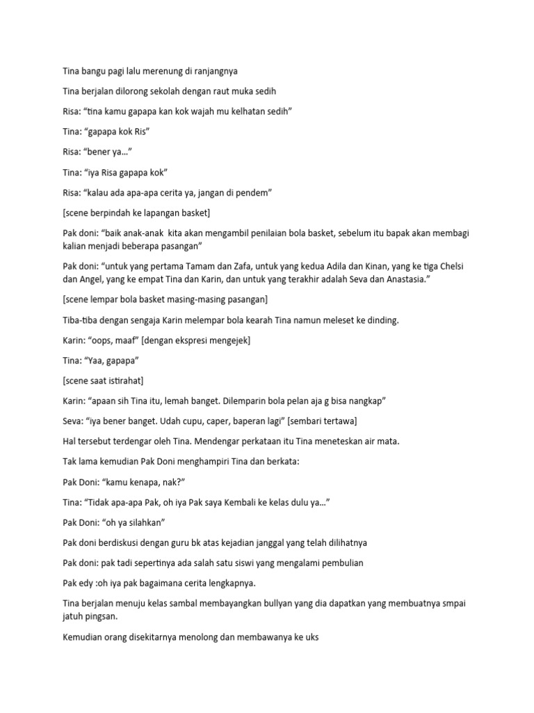 Naskah Filem Pendek | PDF