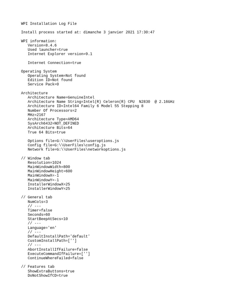WPI Log | PDF | Software Engineering | Computer Science