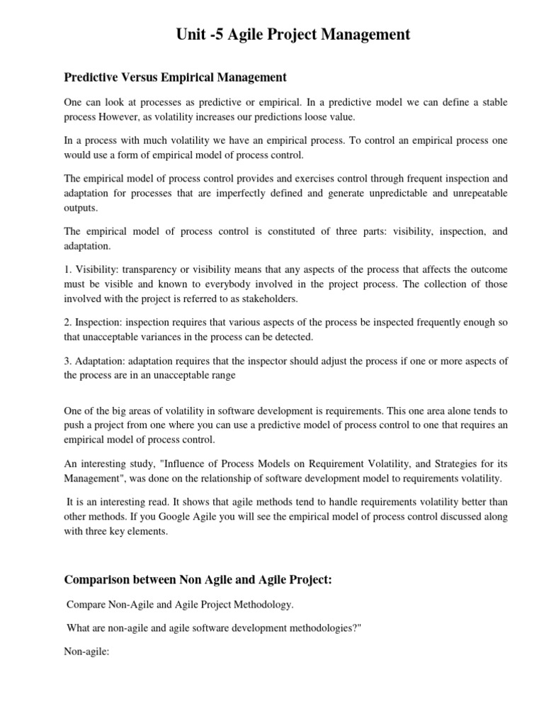 unit-5 SPM | Download Free PDF | Software Development Process | Agile Software Development