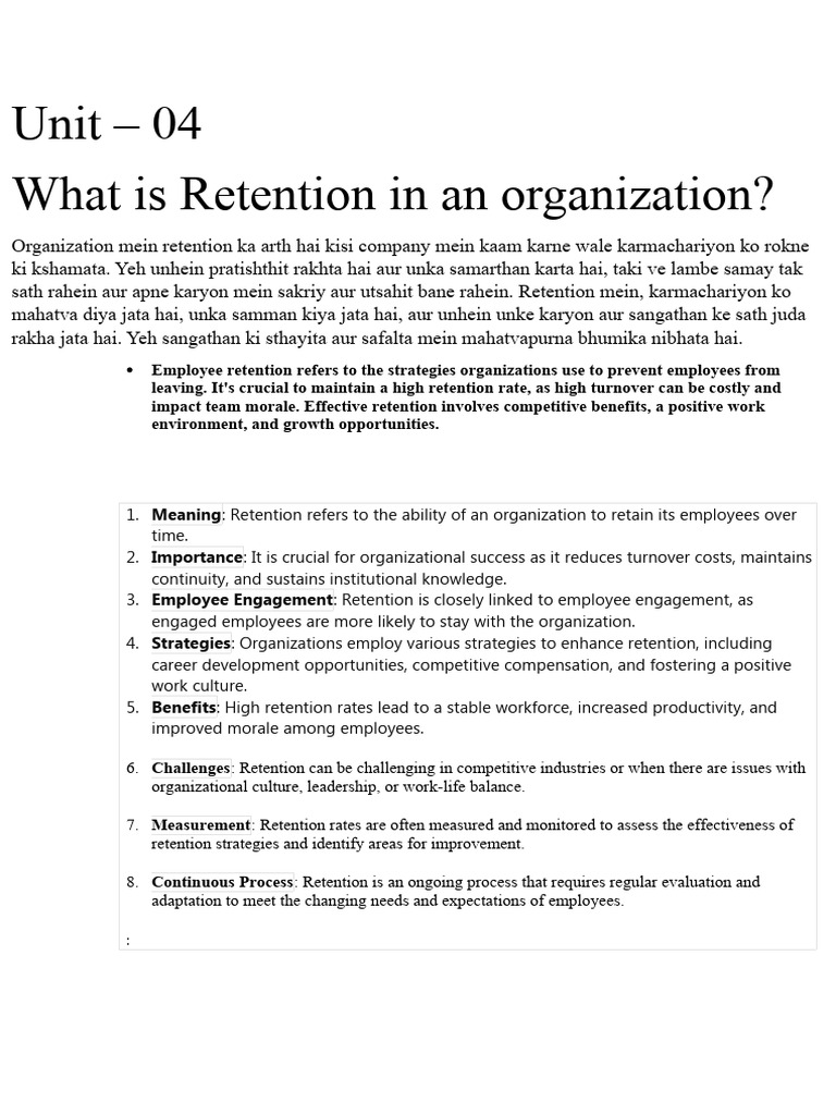 Employee Retention Strategies Guide | PDF | Employee Retention | Employment
