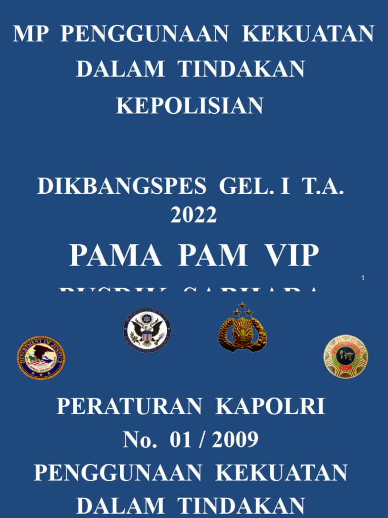 SLIDE GUNKUAT PAMA VIP 2022 Ok | PDF