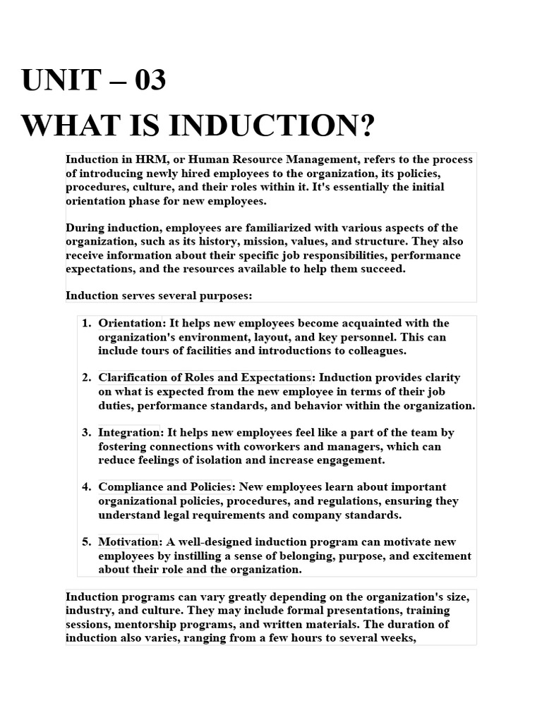 HRM Unit 3 | PDF | Human Resource Management | Employee Retention