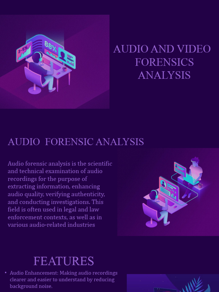 Audio and Video Forensics Analysis | PDF | Computer Forensics ...
