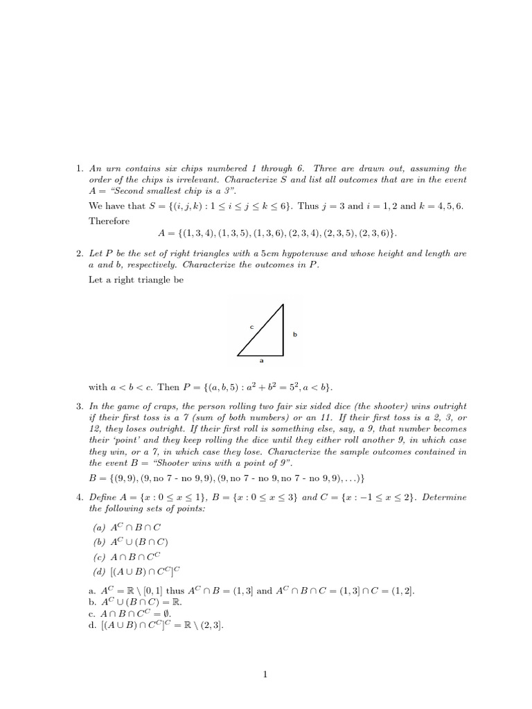 tut02_sol | PDF | Triangle Geometry | Elementary Geometry