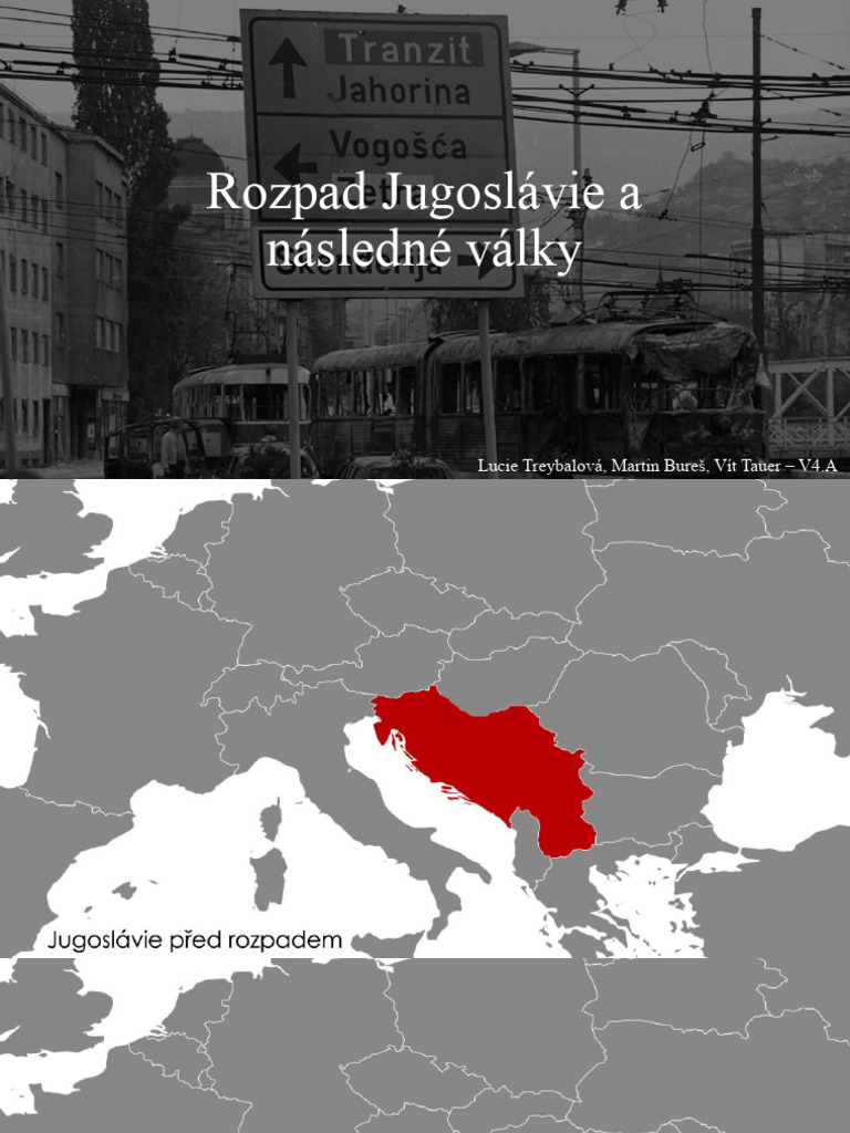 Rozpad Jugoslávie A Následné Války | PDF