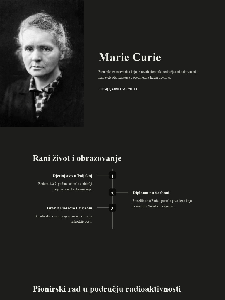 Marie Curie | PDF