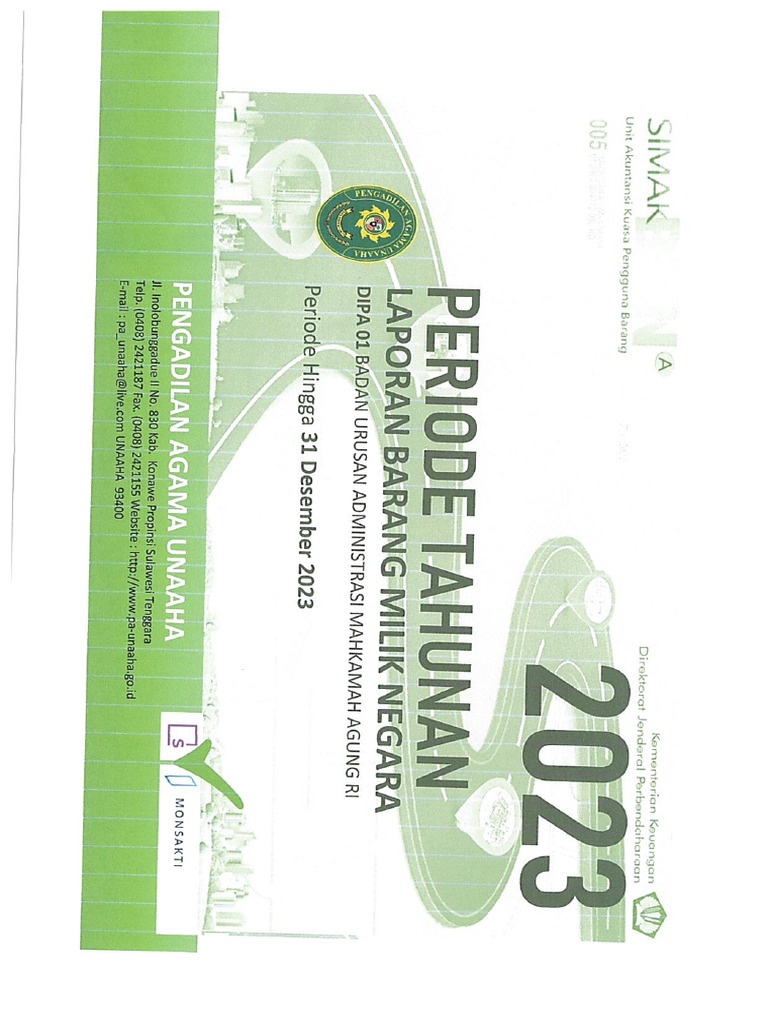 Dok Lap BMN - 604772 Sem II 2023 | PDF