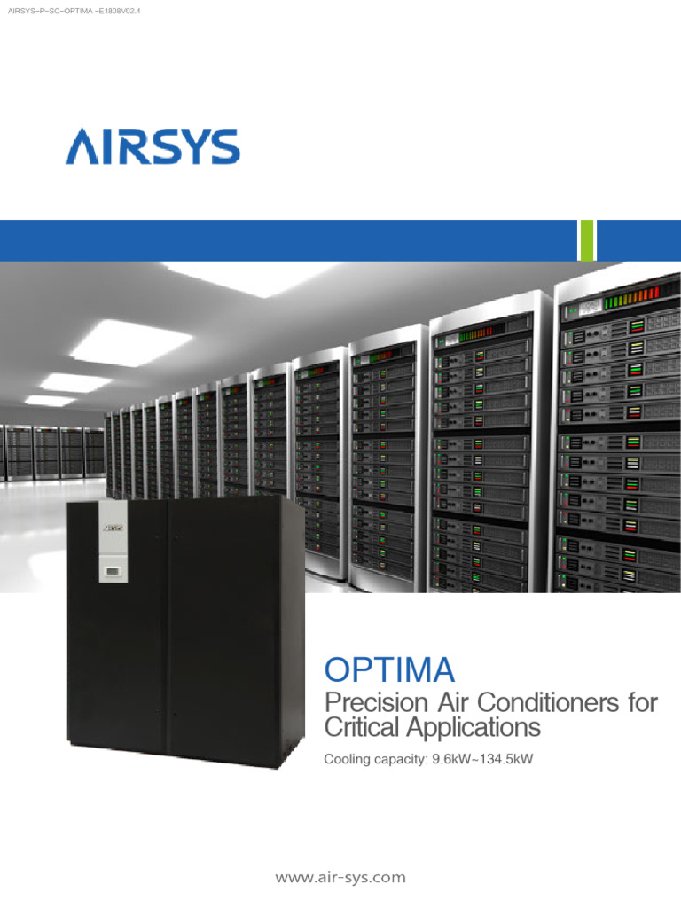 OPTIMA - Precision AC - TCU - Down & Upflow | PDF | Air Conditioning ...