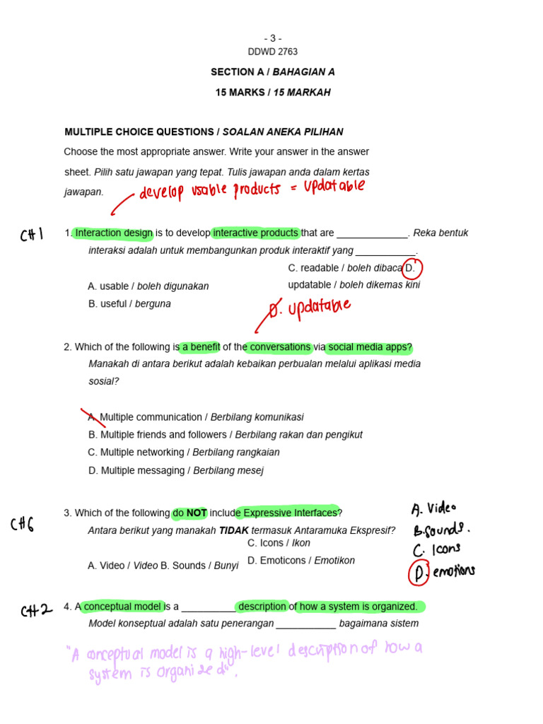 HCI Notes | PDF | Quantitative Research | Usability