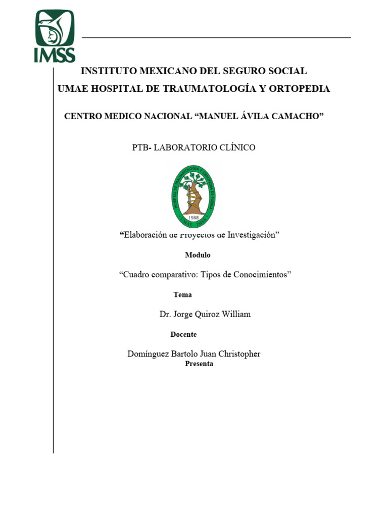 E1.1 - Cuadro Comparativo Tipos de Conocimientos - Domínguez Bartolo ... E1.1 - Cuadro Comparativo Tipos de Conocimientos - Domínguez Bartolo ...
