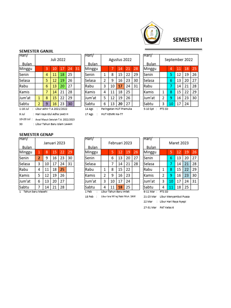 Kalender Pendidikan | PDF