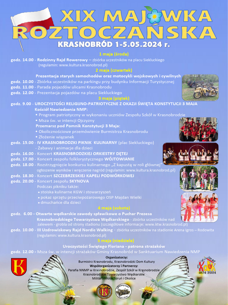 XIX MAJOWKA ROZTOCZANSKA 2024 Plakat | PDF