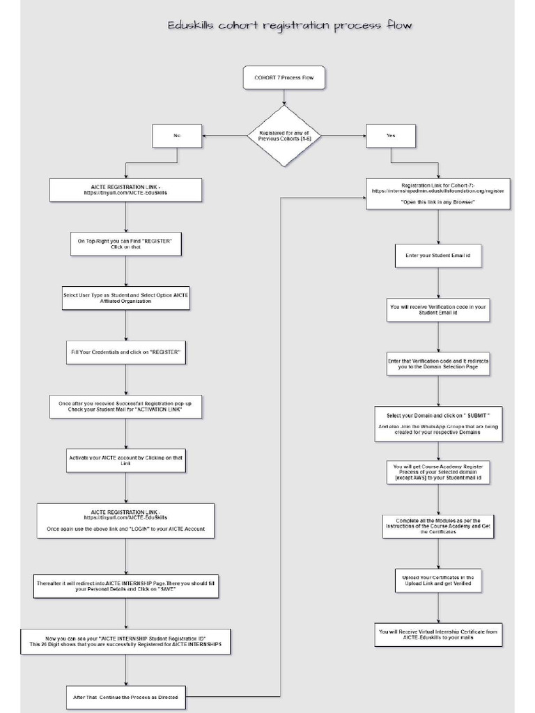 COHORT 7 Process Flow | PDF