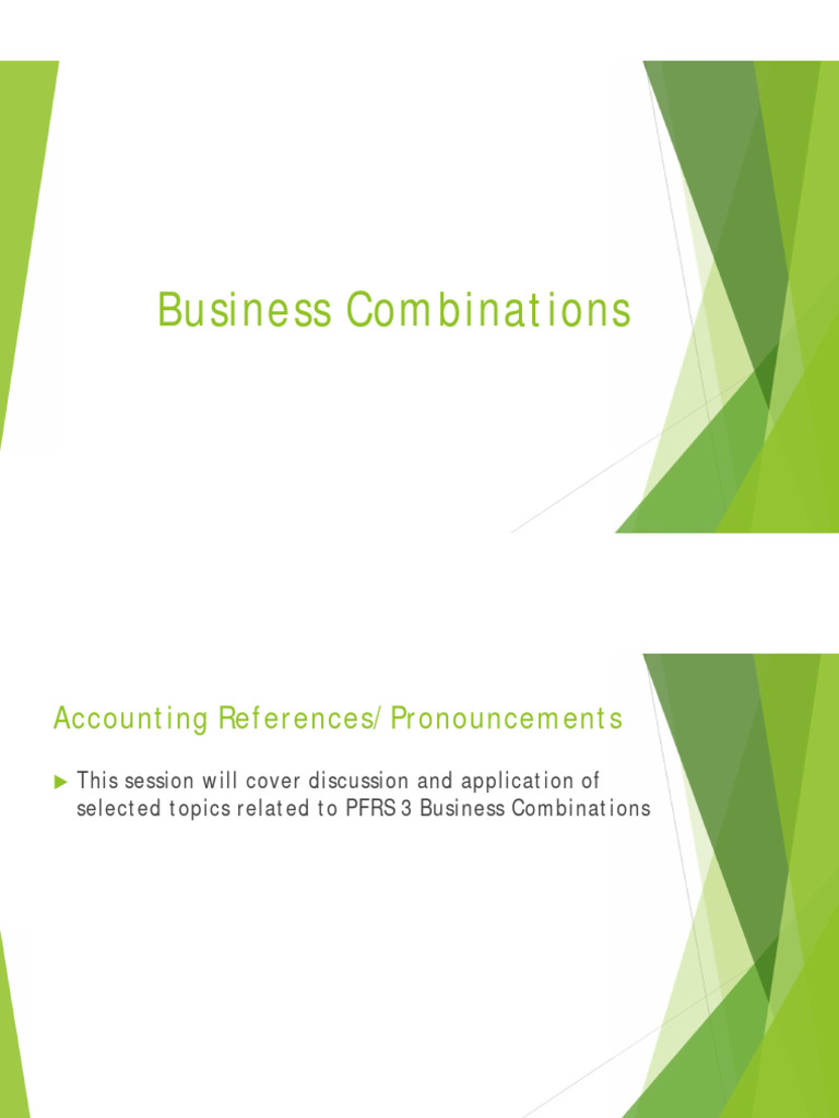 Business Combinations 26april2024 | PDF | Fair Value | Goodwill ...