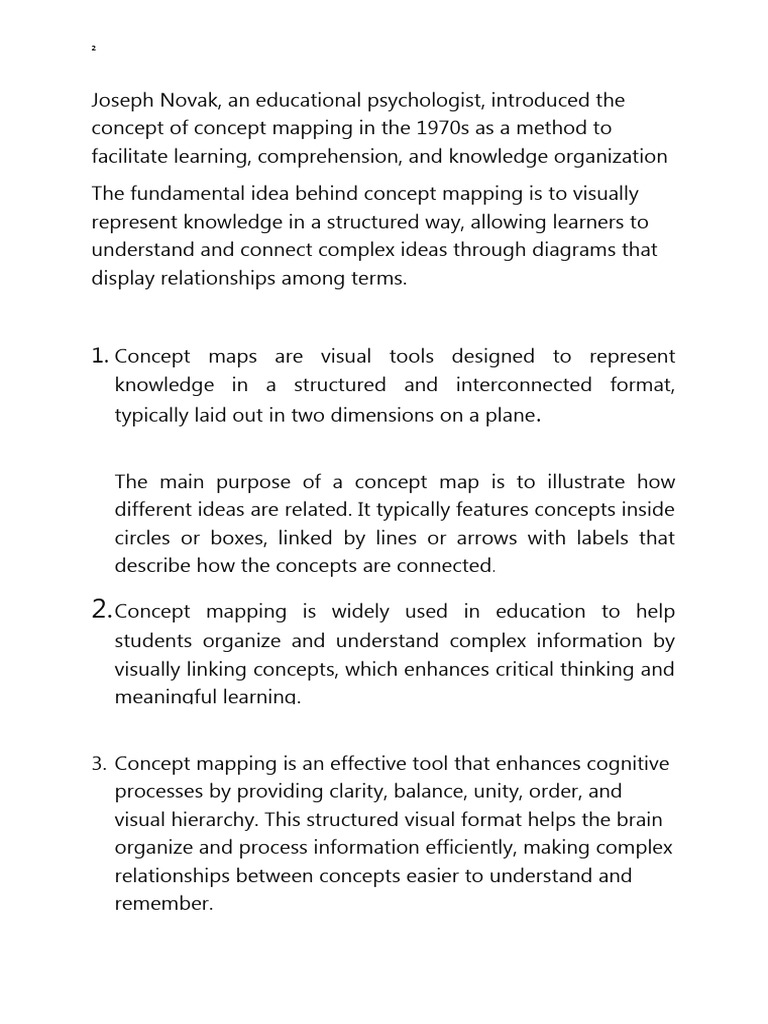 Joseph Novak | PDF | Concept | Learning