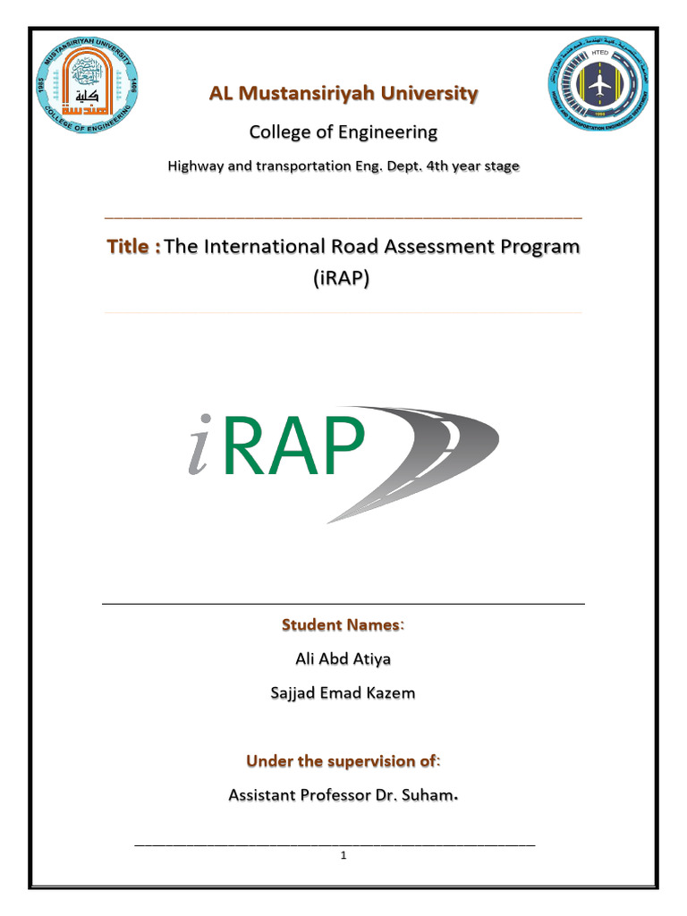 IRAP | PDF | Road Traffic Safety | Road