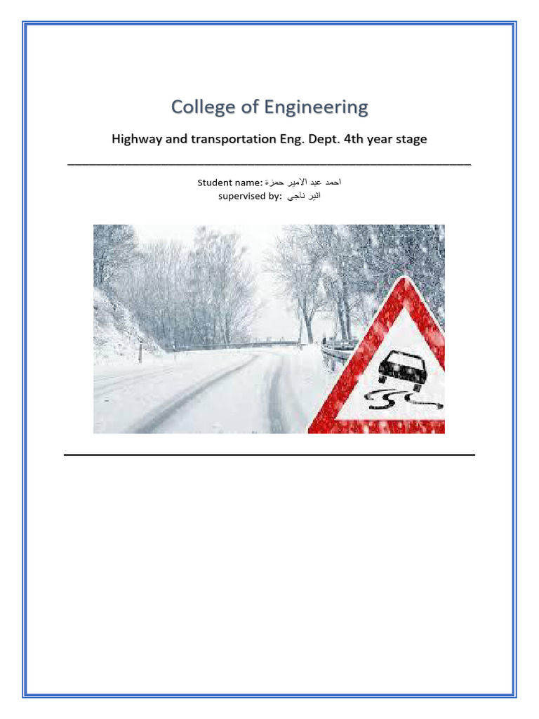 The Roadway Condition | PDF | Road | Traffic