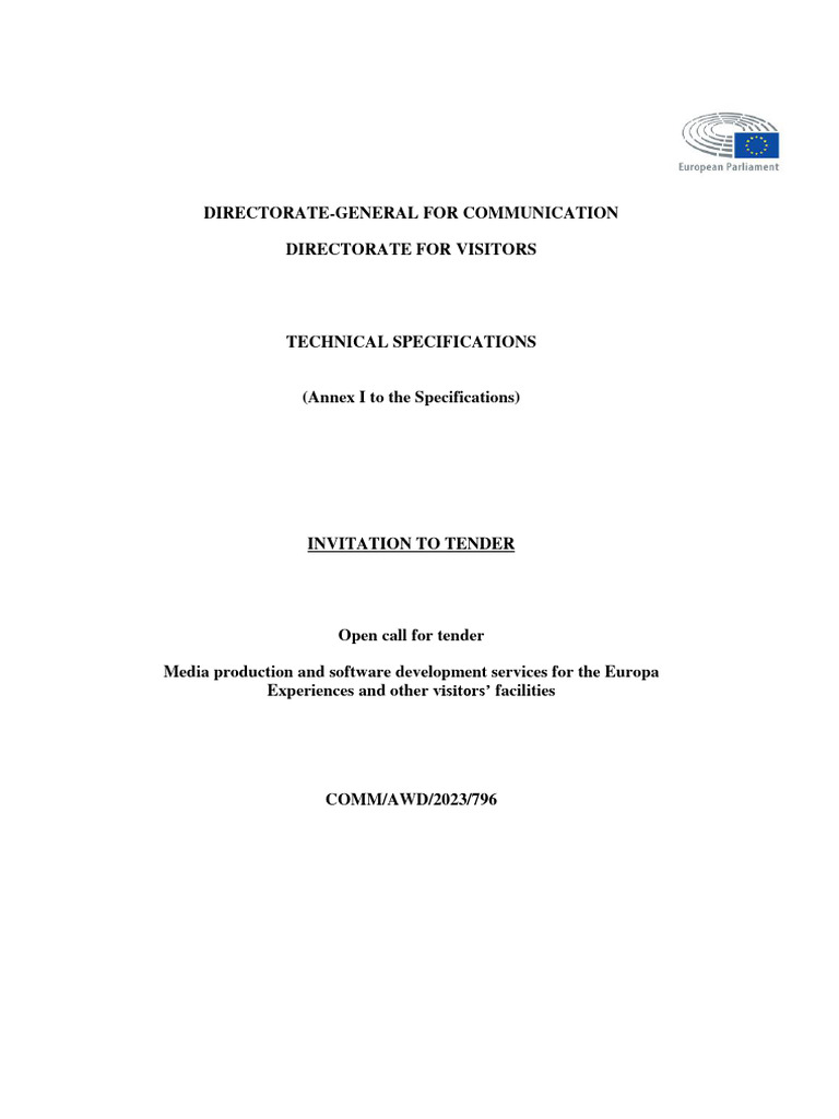 EN-Annex+I +technical+specifications | PDF | European Union