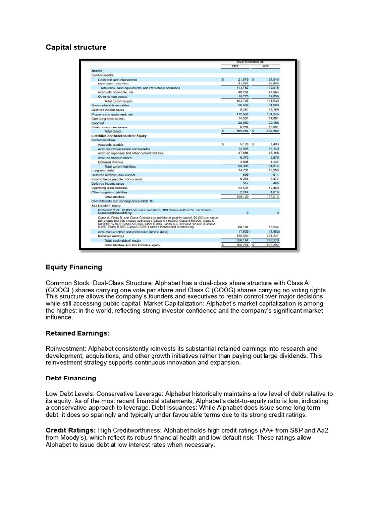 Financial Managment Project | PDF | Debt | Stocks