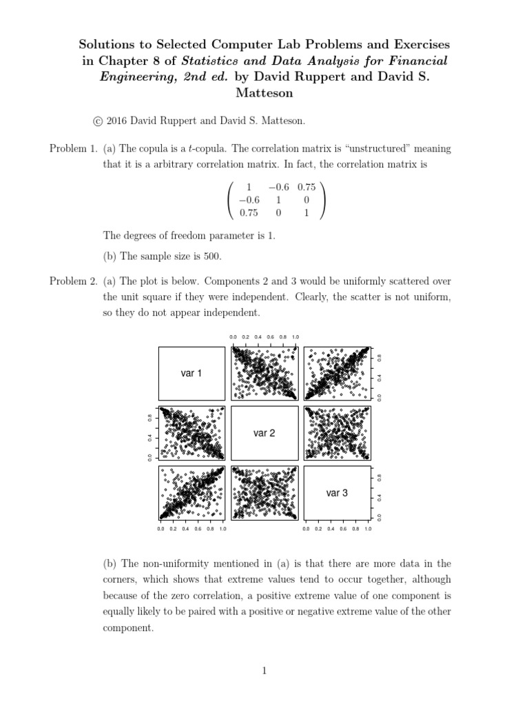 Chapter 8 | PDF | Multivariate Statistics | Scientific Method