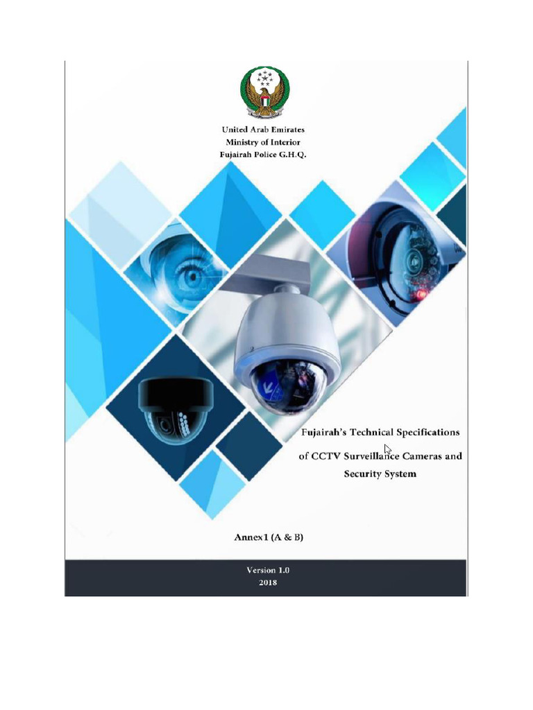 Fujairah Police CCTV Guidelines | PDF