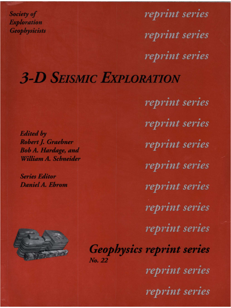 3-D Seismic Exploration - Graebner Hardage Schneider | PDF | Physics | Geophysics