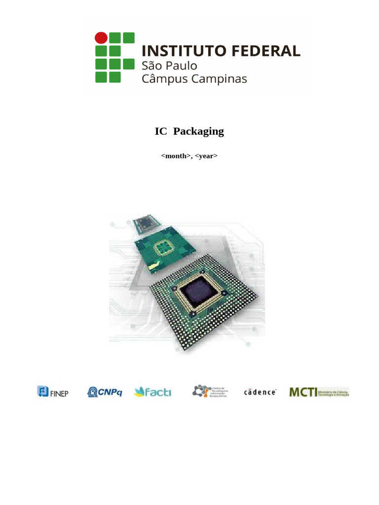 Ementa Pack | PDF | Integrated Circuit | Computer Engineering