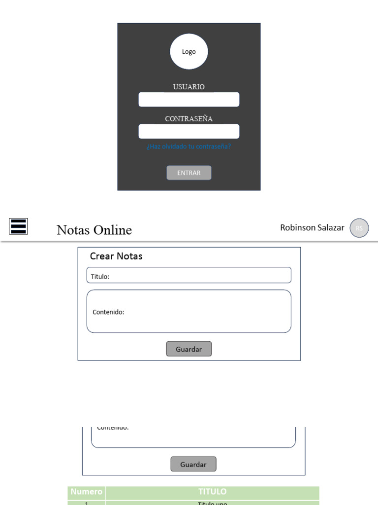 Plataforma para Crear Notas Online | PDF