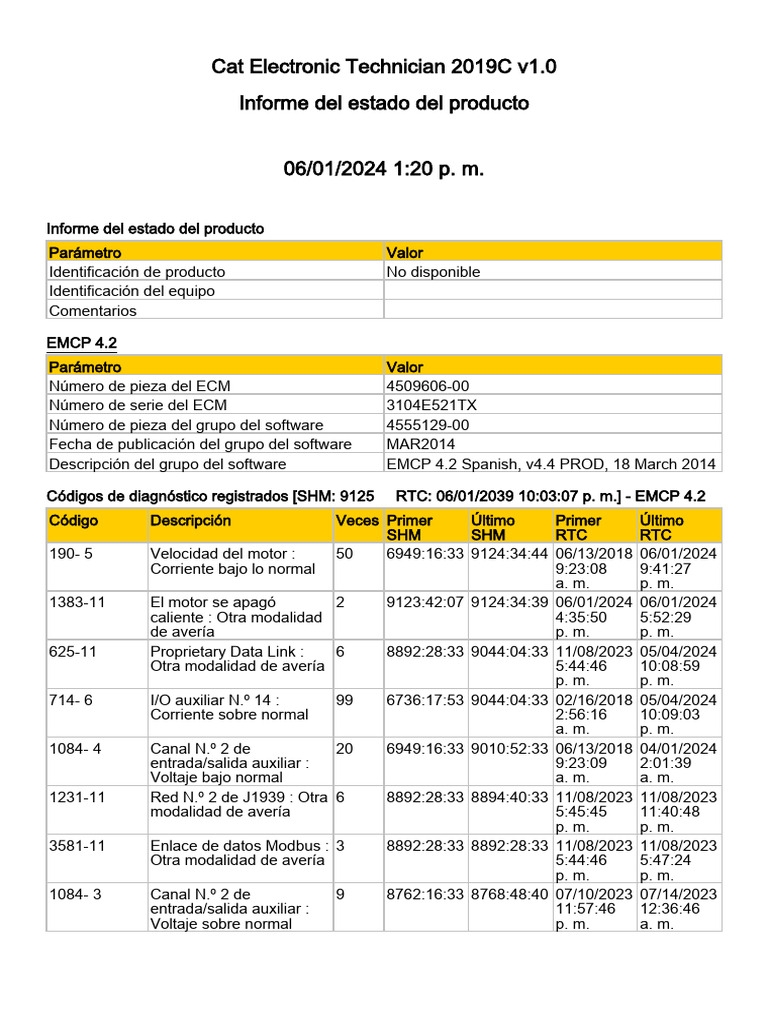 Informe Generador Valdeza PSRPT 2024-06!01!13.19.53 | PDF | Generador eléctrico | Refrigerante