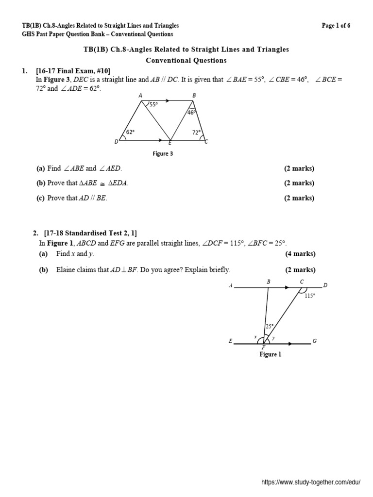 Good-Hope-School_16-21-1B-Ch.8-Angles-Related-to-Straight-Lines-and-Triangles | Download Free ...