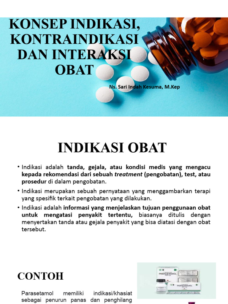 Konsep Indikasi Obat Sari | PDF | Kesehatan Holistik