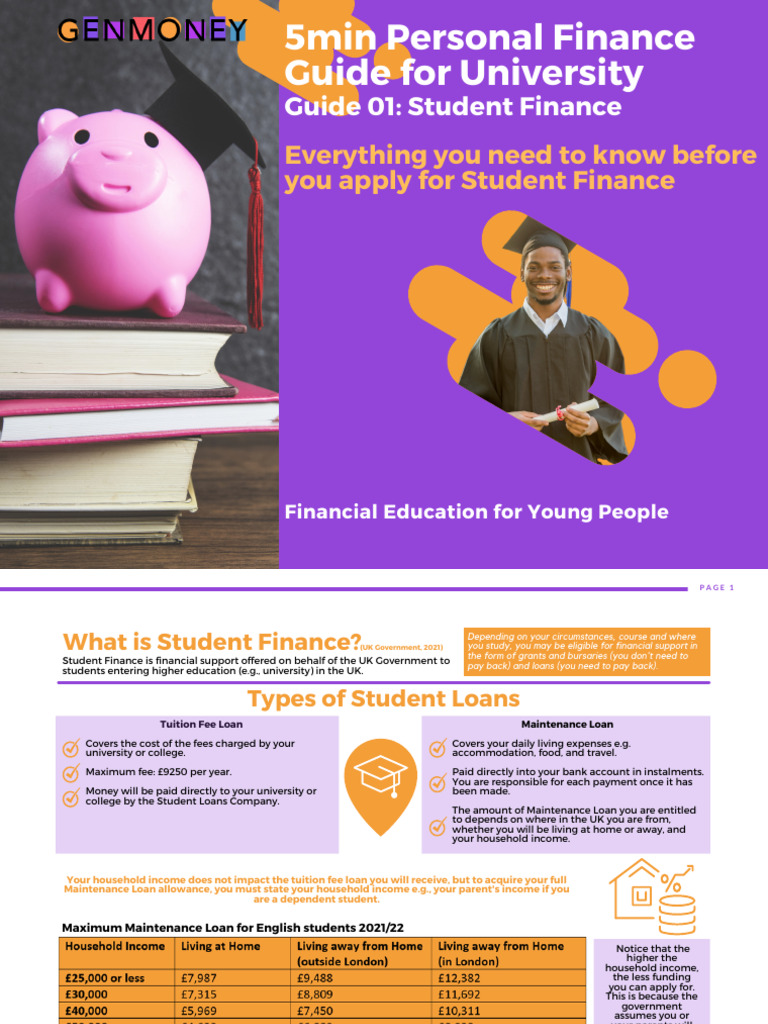 GenMoney Student Finance Toolkit | PDF | Overdraft